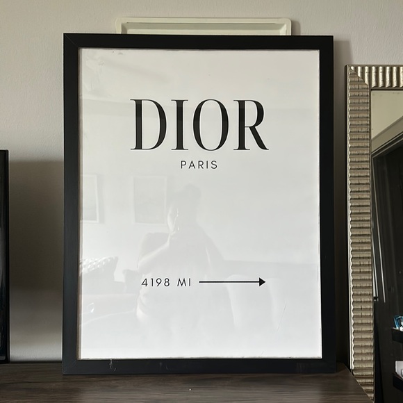 Dior | Art | Dior Poster | Poshmark
